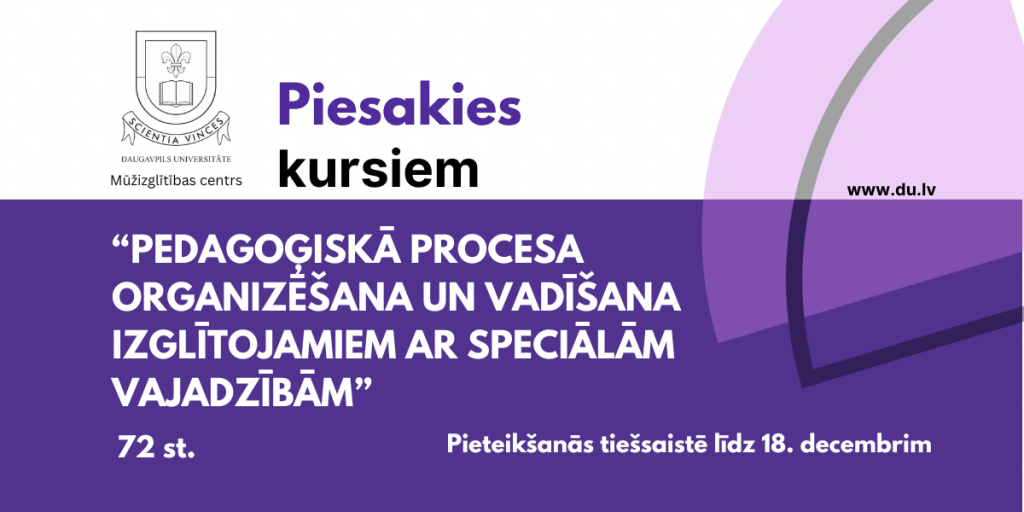 Aicinām apgūt profesionālās kompetences pilnveides programmu ...